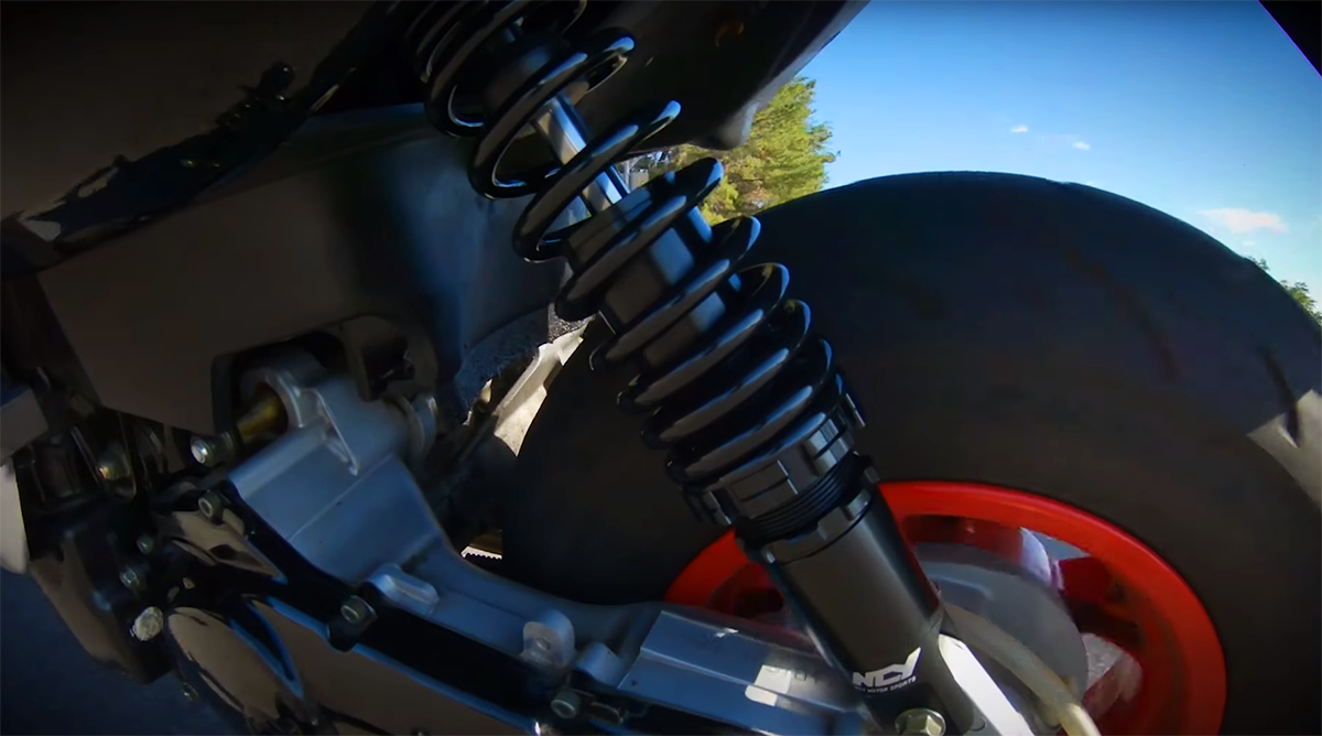 Yamaha Zuma NCY Rear Shock Review - CanyonChasers